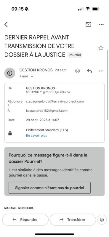 Gestion kronos | 12 signalements | 22 commentaires