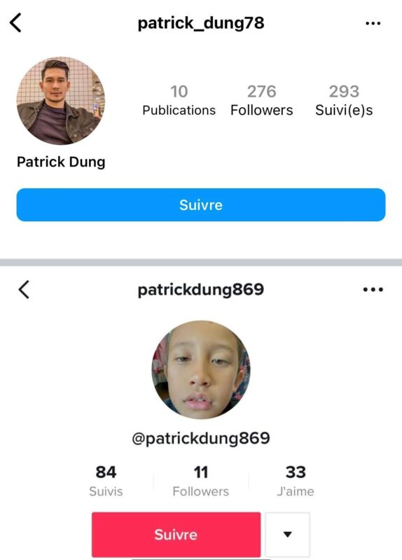 Instagram.com | Dungpatrick13@gmail.com | (678) 390-4605 | Patrick Dung (Pham) | 1 signalement ...