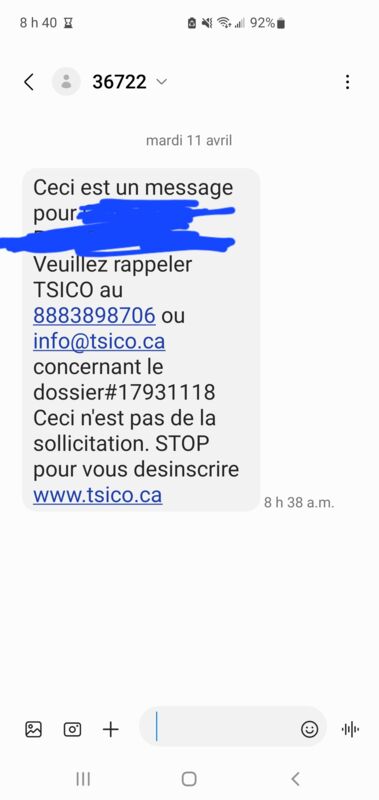 info@tsico.ca | +18883898706 | Tsico ( se fait passer pour bell canada ...