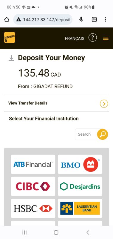 Nom de domaine non valide 144.217.83.147 | (438) 519-3473 | Gigadat Inc ...