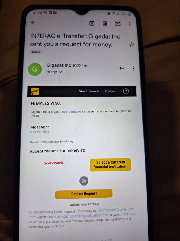 Gigadat inc | 6 signalements | 6 commentaires