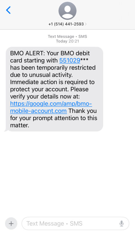 (514) 441-2593 | BMO | 1 signalement