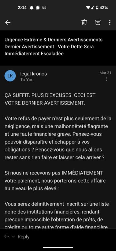 Gestion kronos | 12 signalements | 22 commentaires