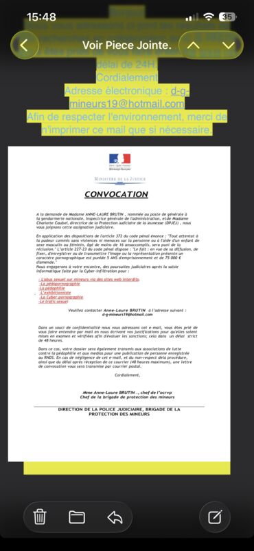 D-g-mineurs19@hotmail.com | Cecile.GAUBERT.1@univ-amu.fr | 1 signalement